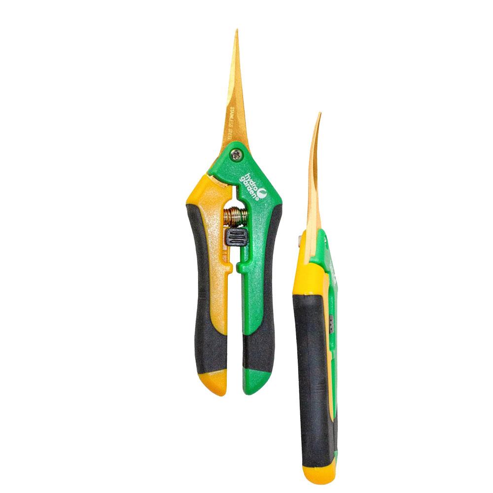 Titanium Curved Blade Precision Pruning Snips Triming Shears Secateurs ...